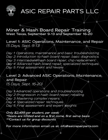 ASIC Repair Parts